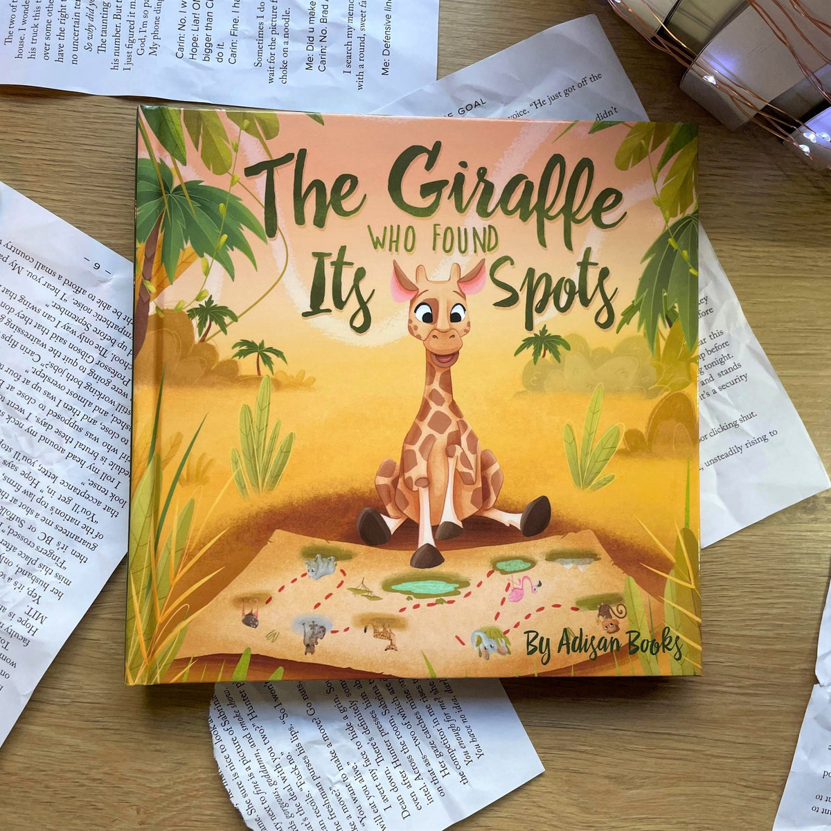 The Giraffe Who Found Its Spots by Adisan Books – Fiction & Friction