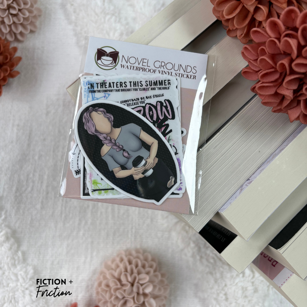 Tate Sticker Pack 1 | Novel Grounds Sticker Pack – Fiction & Friction