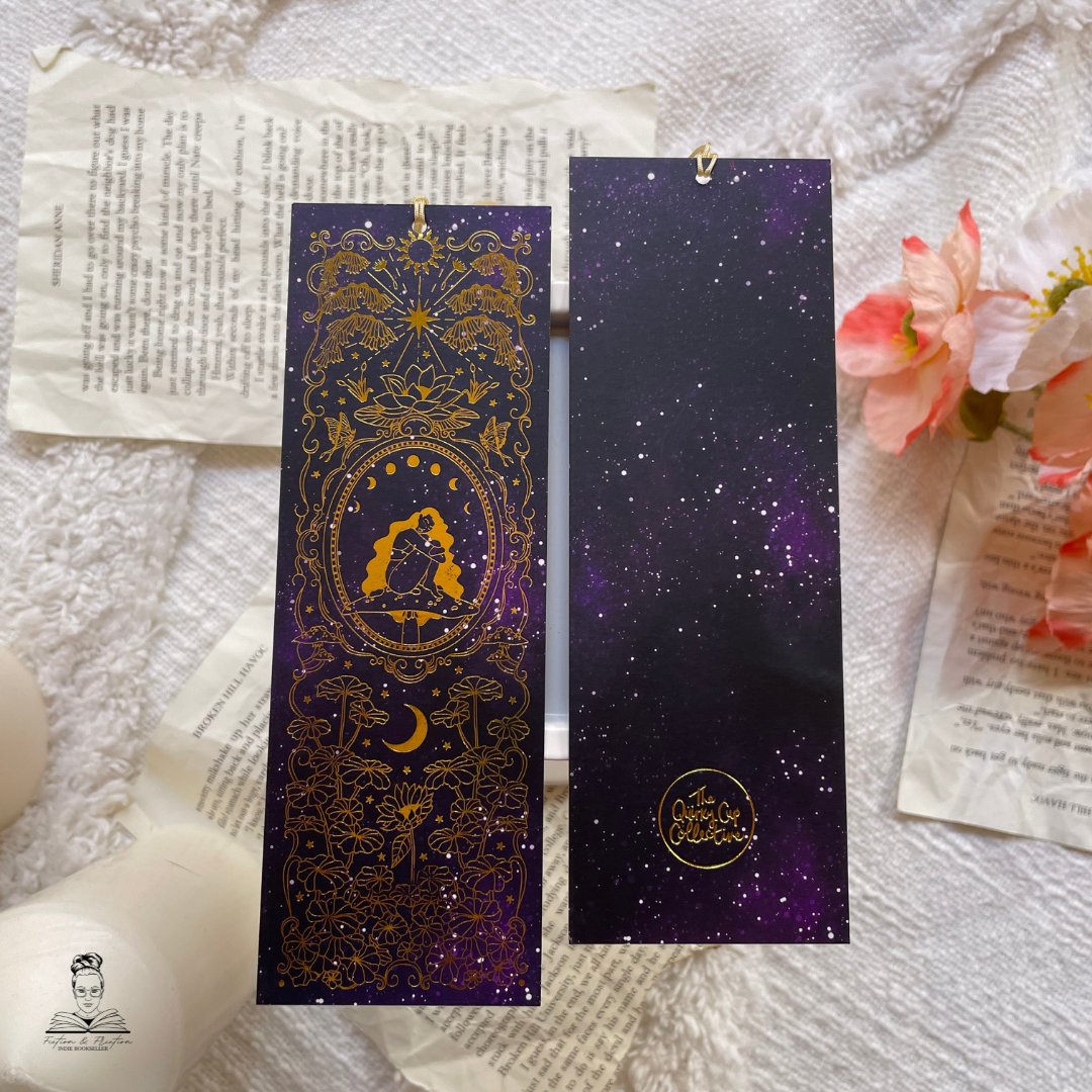 Wonderland Bookmark - Purple – Fiction & Friction